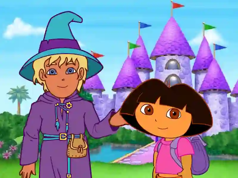 Dora The explorer Dora's Magic Castle Adventure 🕹️ العب عبر الإنترنت ...